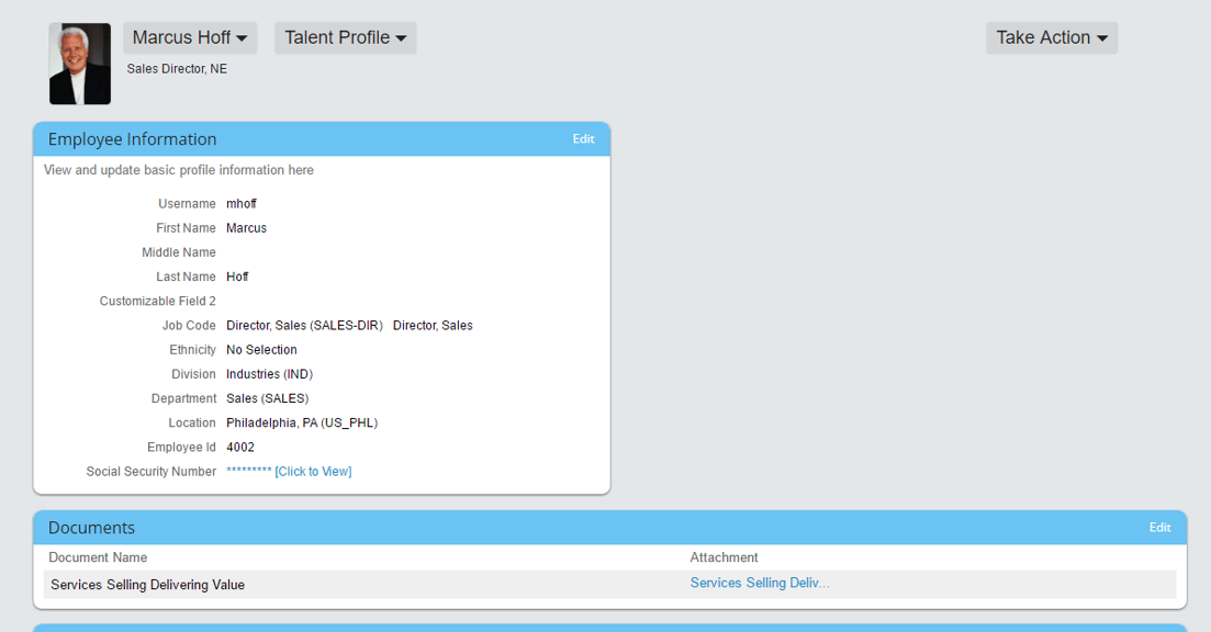 SAP SuccessFactors Employee Profile to People Profile