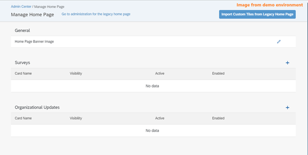 New Homepage Experience Now Available in SAP SuccessFactors
