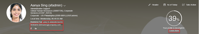 Editing Link Colors in SAP SuccessFactors People Profile Header