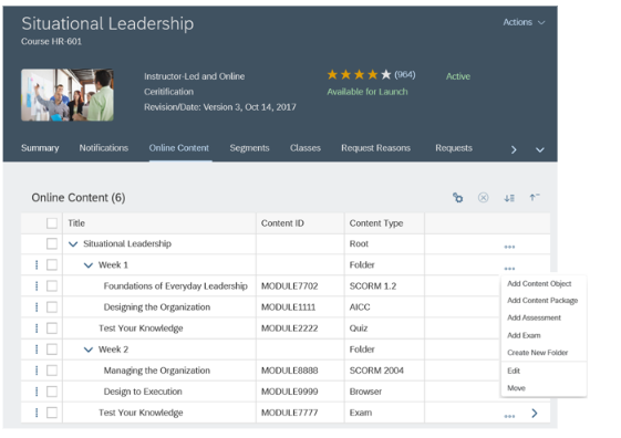 Q3 2019 Release Highlights: SuccessFactors Learning