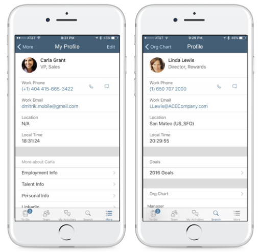 Q2 2017 Release Highlights: SuccessFactors Mobile