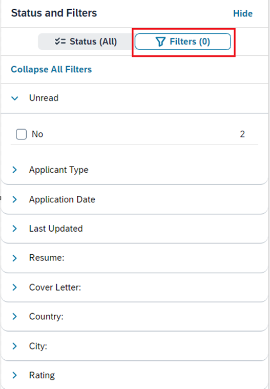 SuccessFactors Redesigned Applicant Management Tool: Evaluation and ...